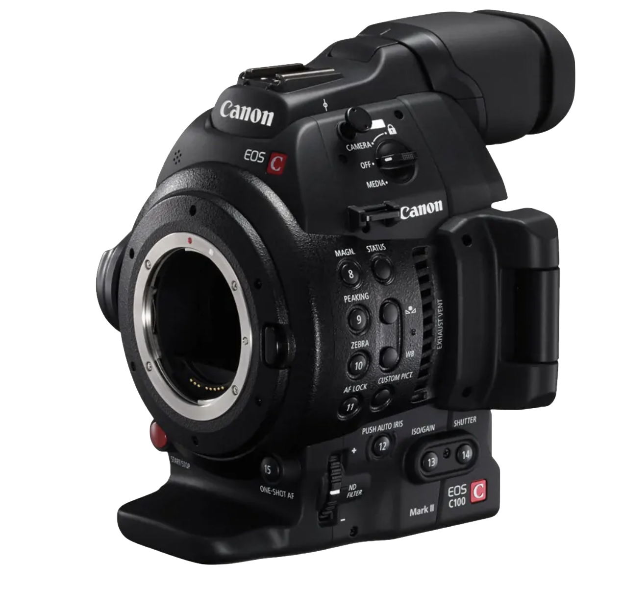 Media Kit Hire » Canon EOS C100 Mark II